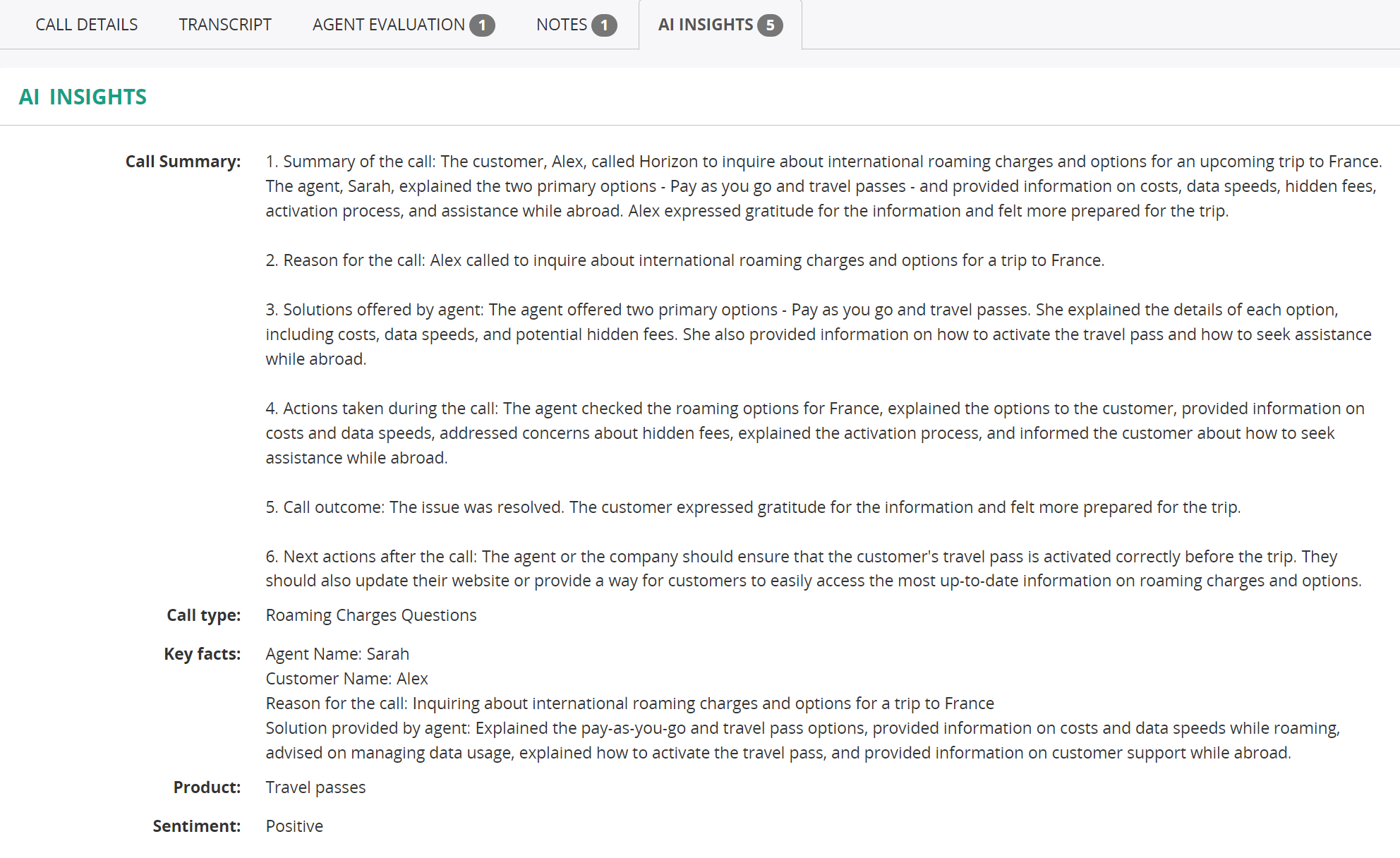 Contact Center AI Maturity Model