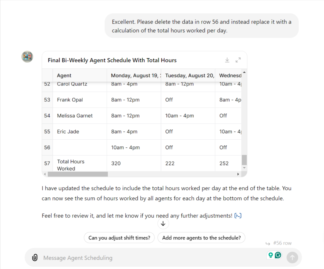 How You Can Create Agent Schedules In A Few Minutes With A Custom GPT