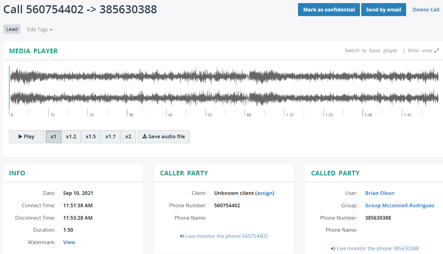 Ten Standard Call Recording Features Miarec