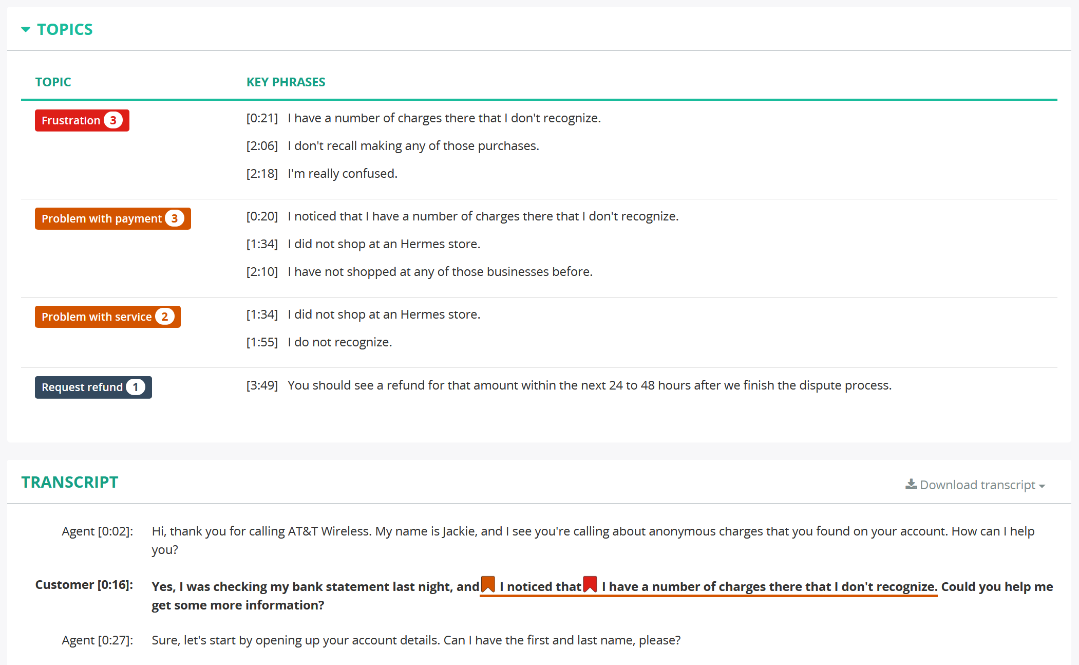 What To Expect When Setting Up Topic Analysis